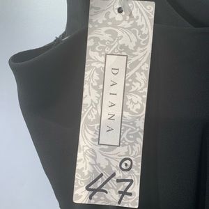 Daiana | Dresses | Daiana Black Beaded Dress Nwt | Poshmark